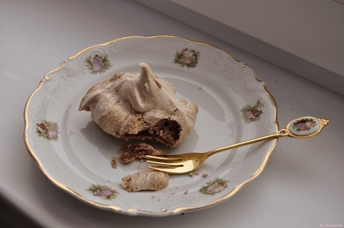 Bezy cynamonowo - czekoladowe | Moje Wypieki