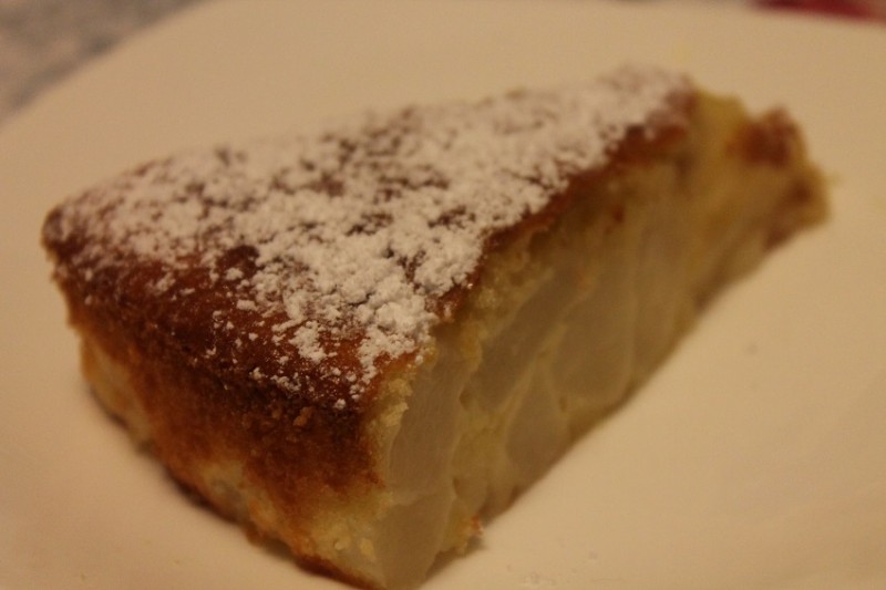 Prosty placek z gruszkami | Moje Wypieki