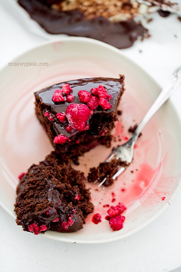 Ciasto mocno czekoladowe - Moje Wypieki
