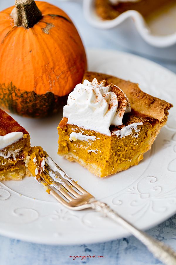 Pumpkin pie - Moje Wypieki