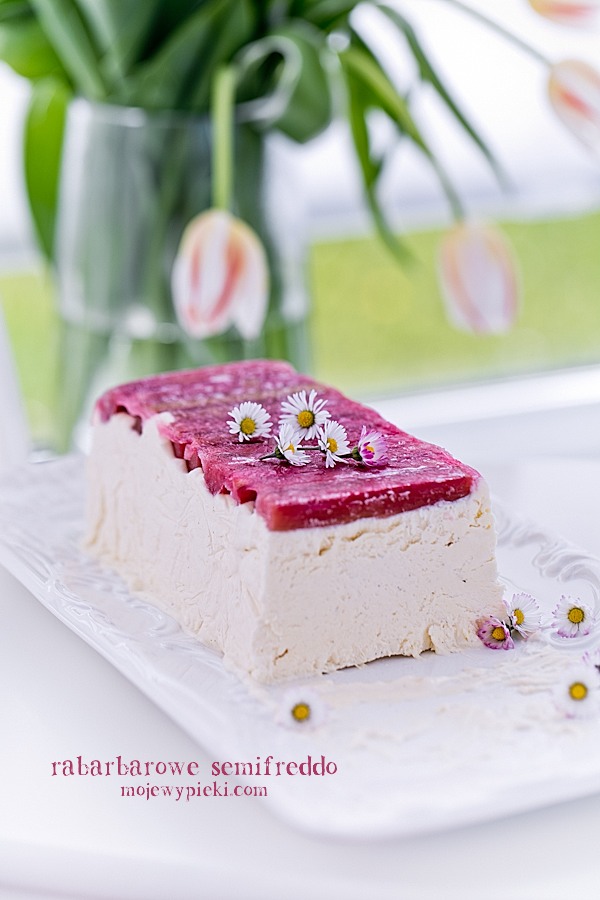Semifreddo z malinami i limoncello - Moje Wypieki