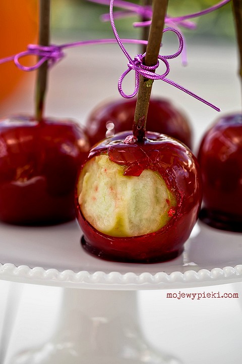 Candy apples - Moje Wypieki