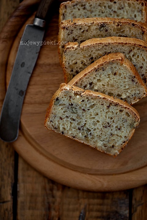 Chleb bezglutenowy - przepis | Moje Wypieki