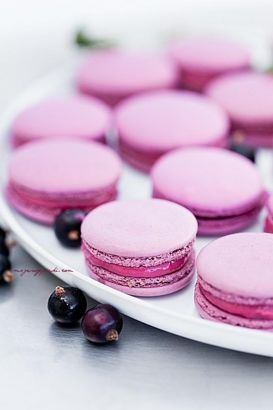 Makaroniki Cassis - Moje Wypieki