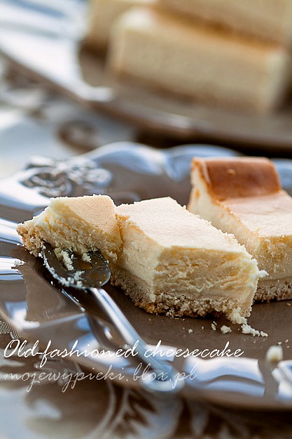 Old-fashioned cheesecake - Moje Wypieki