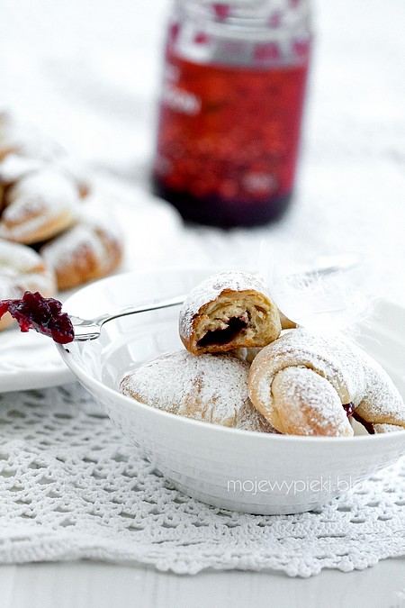 Zatapiane rogaliki - Moje Wypieki